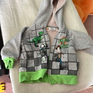 Disney | Jackets & Coats | Toy Story Disney Pixar Woody Buzz Fleece ...